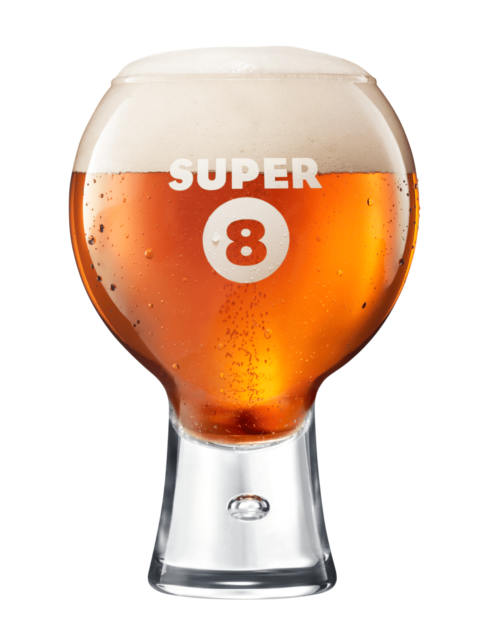 Super 8 Marble Beer Glass 25cl & 33cl – Official Glassware | Beer Glass ...